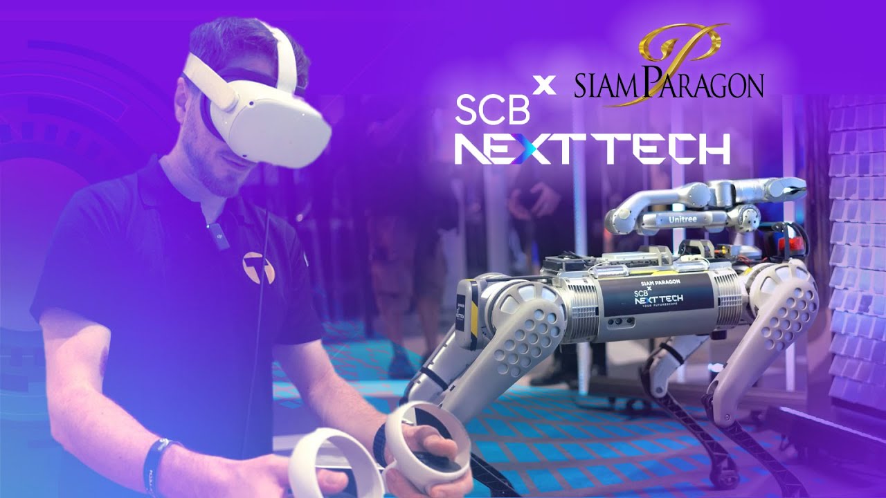 Shaping the Future of Tech at Siam Paragon with NEXT TECH x SCBX - YouTube