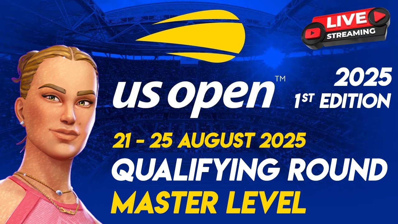 Tennis Clash 2025 US Open 1st Edition Master Qualifying Round [August 2025] - YouTube