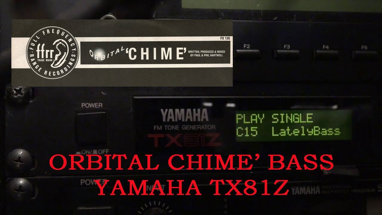 YAMAHA TX81Z Lately Bass Orbital Chime Bass Line [No talk] - YouTube