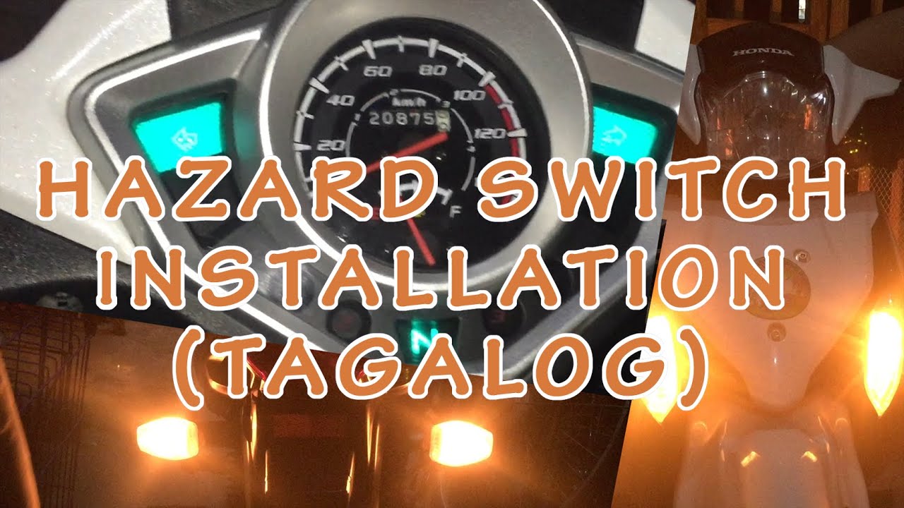 Paano maglagay ng Hazard sa ating motorsiklo - YouTube