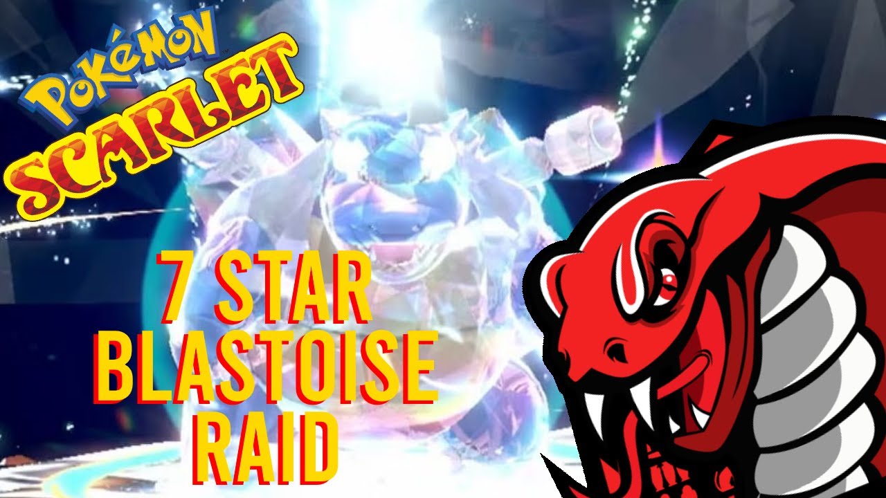 Blastoise 7 Star Tera Raid Event - YouTube