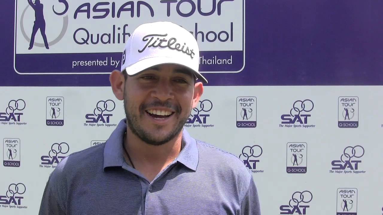 Asian Tour Qualifying School Final Stage Round 2 - Wolmer Murillo of ...