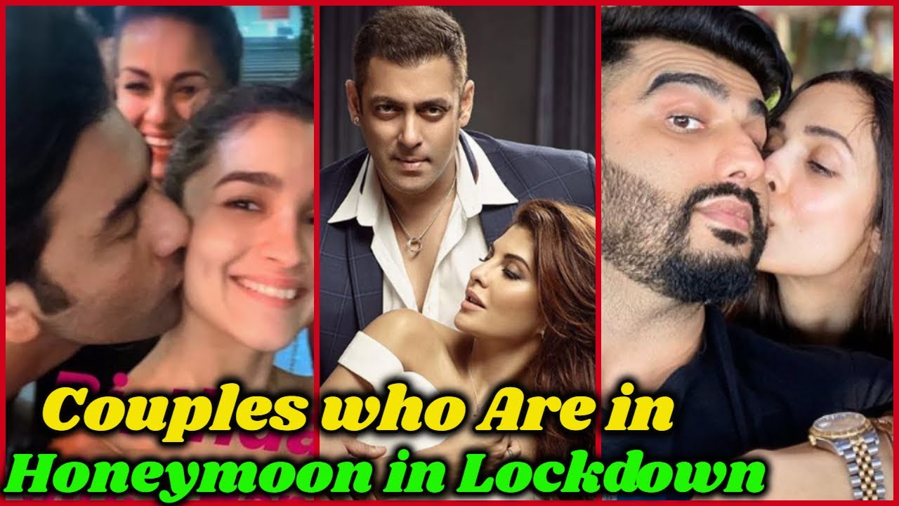 Bollywood Couples who Are Enjoying Honeymoon in Lockdown - YouTube
