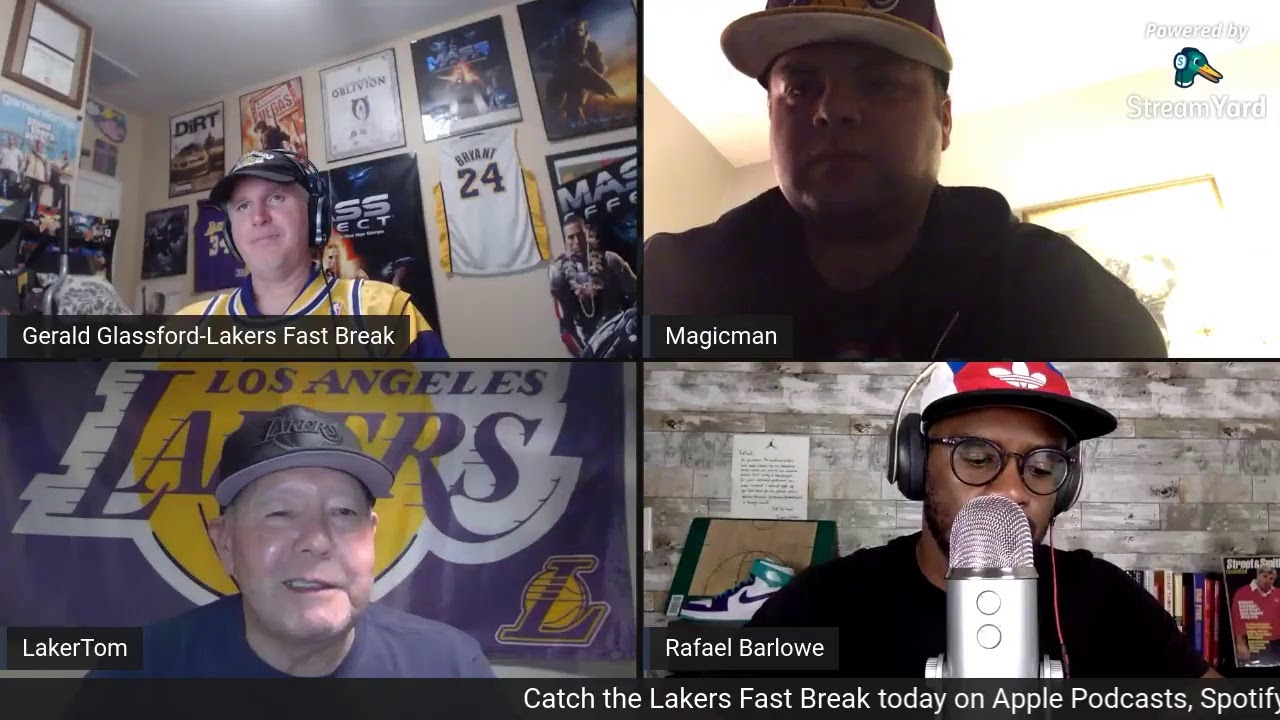 Lakers Fast Break- Lakers Are The 2020 NBA World Champions! - YouTube
