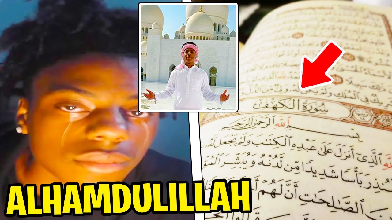 iShowSpeed Listens to the Quran to Calm Down!! - YouTube