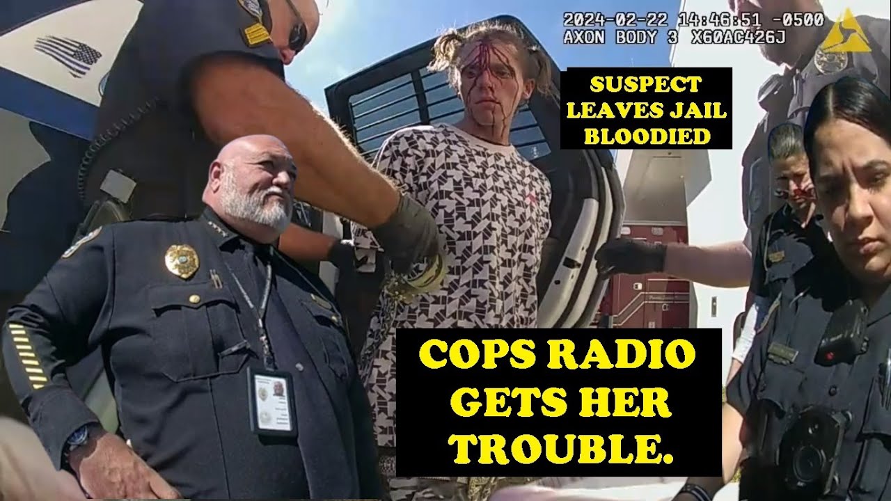 FEMALE COP GETS IN TROUBLE & LAUGHS AFTER ISSUES & STRUGGLING TAKING ...
