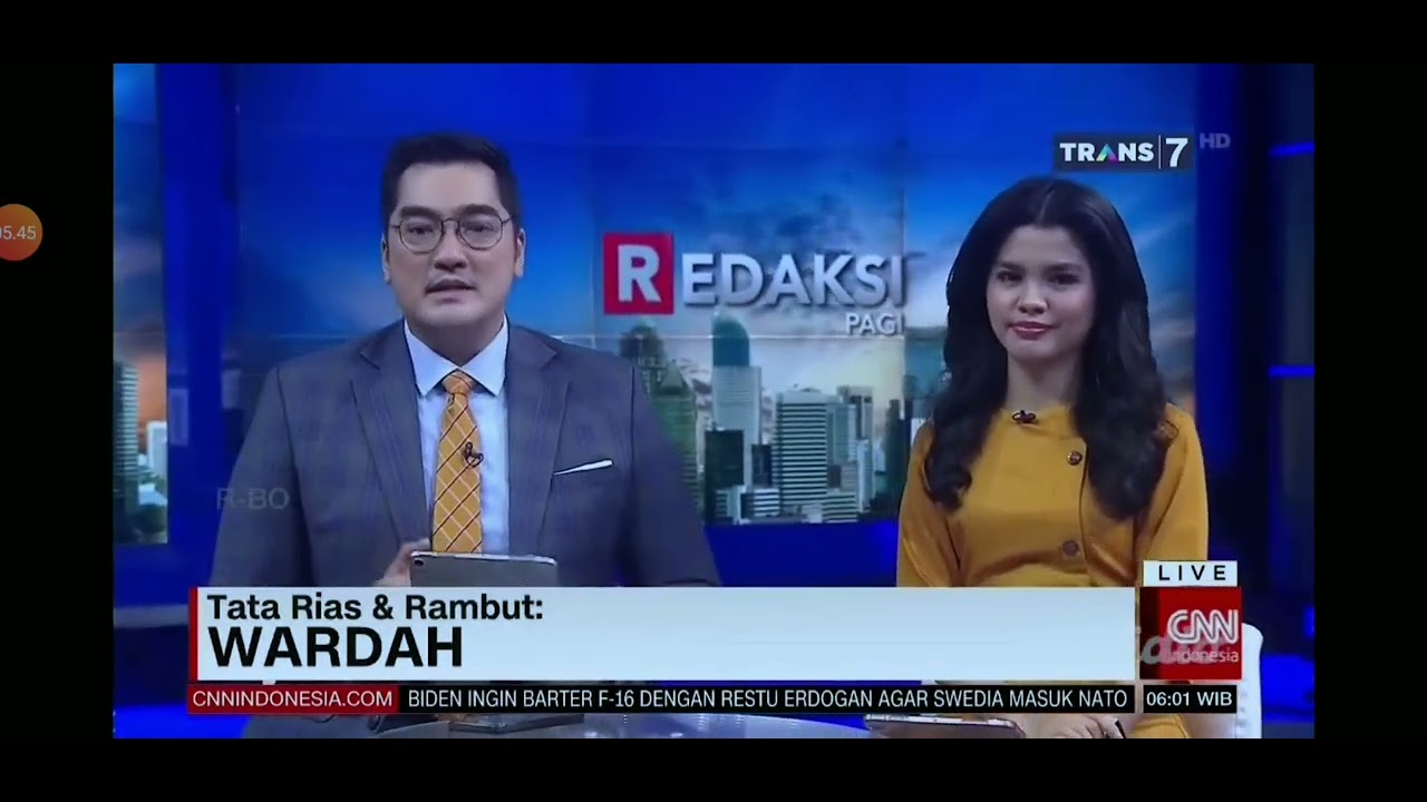 Trans7: [OP] Redaksi Pagi bersama CNN Indonesia 2021 (31 Mei 2023 ...