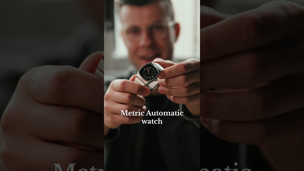 Introducing the all New Metric Automatic Watch - YouTube