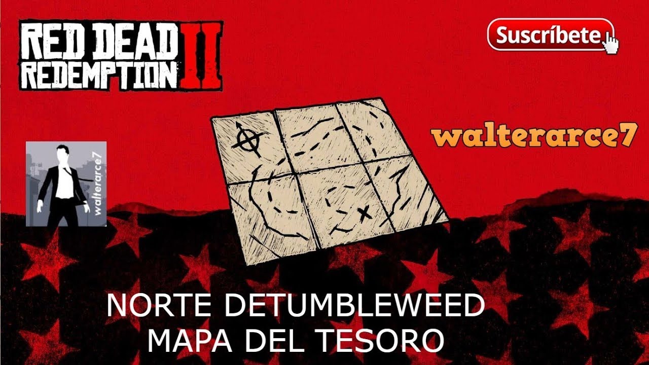 NORTE DE TUMBLEWEED MAPA DEL TESORO TODAS LAS UBICACIONES FACIL Y ...