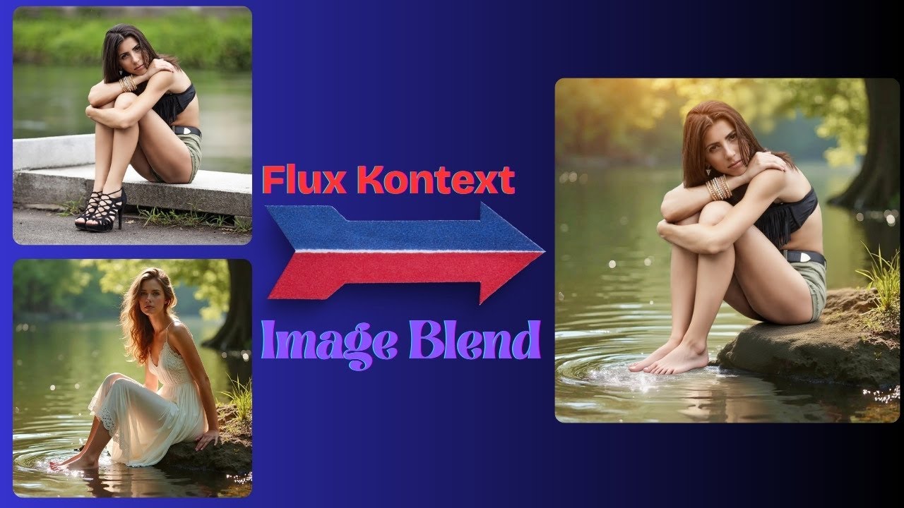 Flux Kontext SECRET: Mind-Blowing Image Blends in ComfyUI! - YouTube