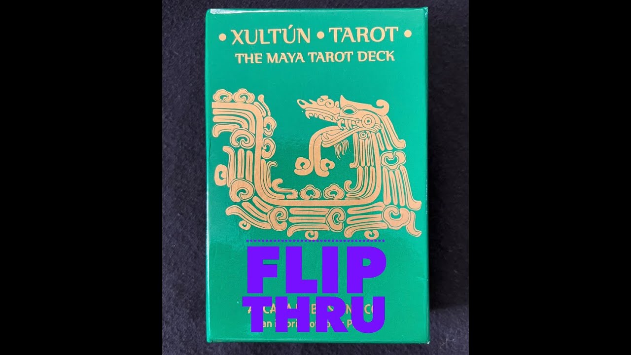 Xultun Maya Tarot - a tarot deck flip thru - YouTube