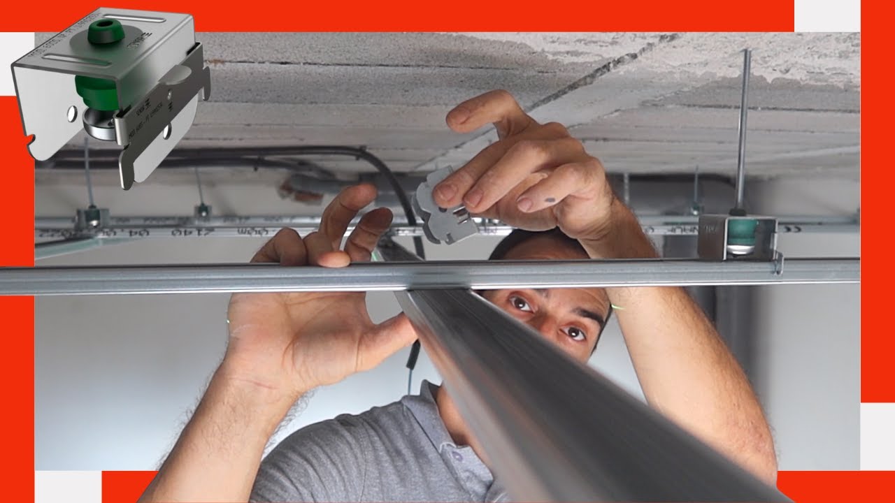 🔥 Cómo Montar TECHO de PLADUR 🤜 con Doble Estructura y Aislador ...