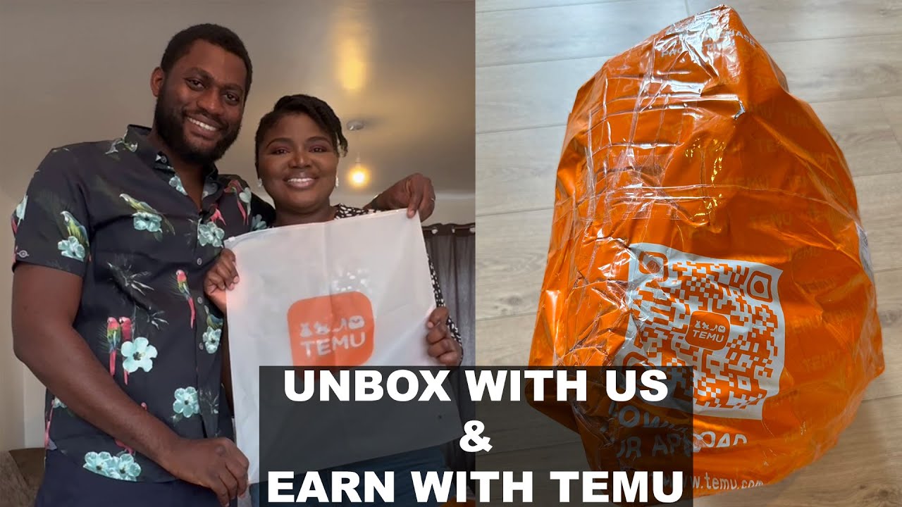 Unboxing our Temu Package//Earn with Temu - YouTube
