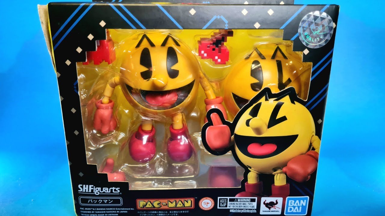UNBOXING LIVE: Pac Man Bandai Spirits S.H. Figuarts Tamashii Nations ...