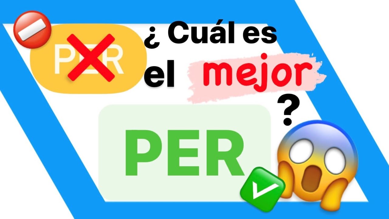 🙌¿Qué es el PER de un Acción? | Cómo se Calcula y para qué se utiliza ...