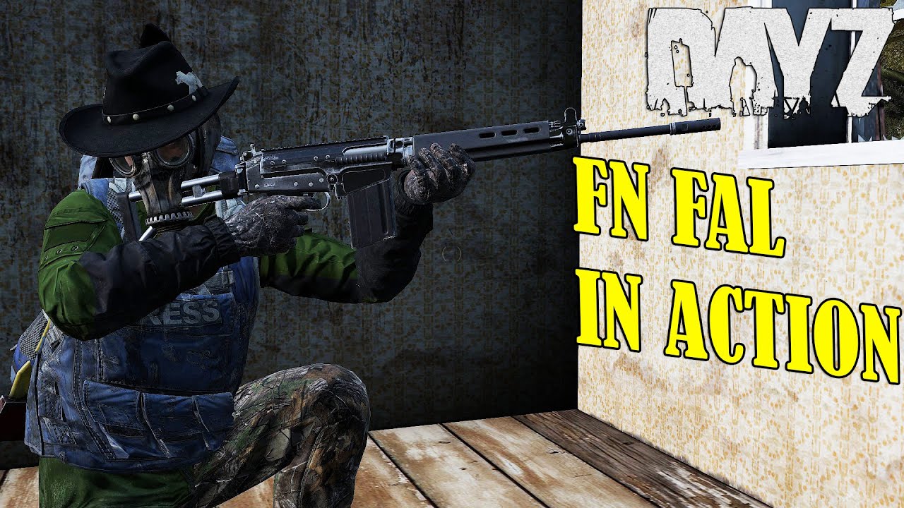 DayZ Standalone: FN FAL In Action! + GoldGlove Encounter (DayZ 0.59 ...