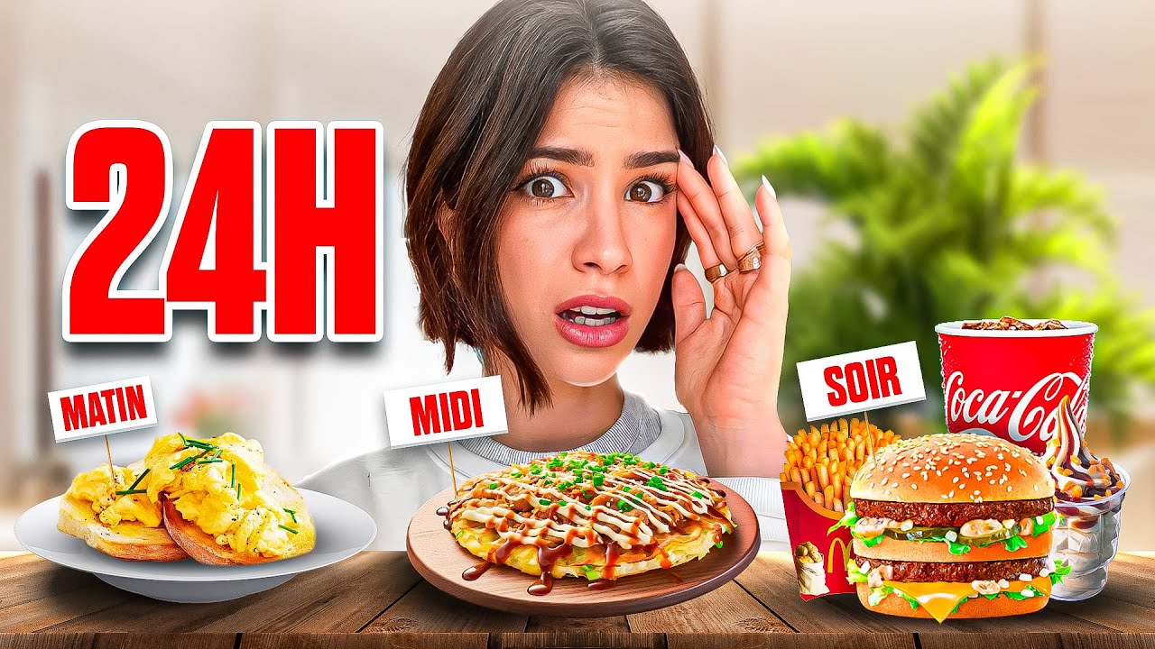 MON MEC CONTROLE CE QUE JE MANGE PENDANT 24H (au secours) - YouTube