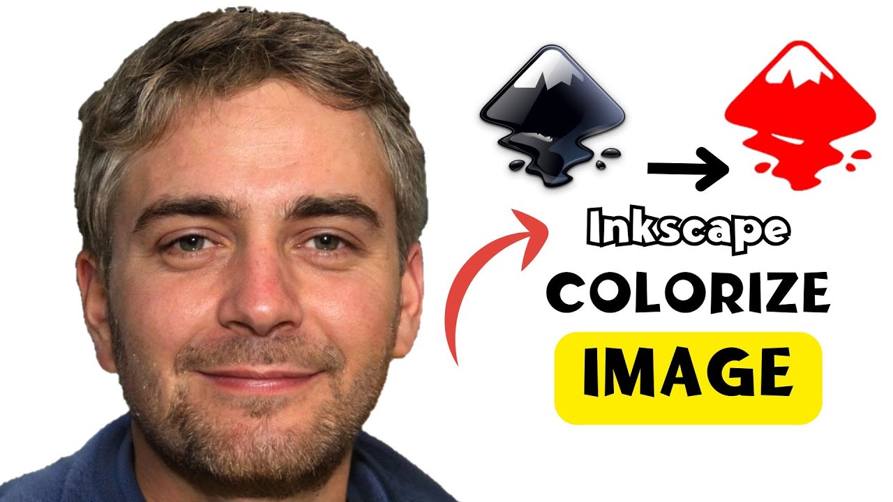 How to Colorize an Image in Inkscape (Cool & Easy Tutorial!) - YouTube