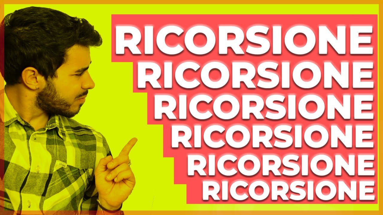 ESISTE SOLO QUESTO MODO: Java Tutorial sulla RICORSIONE e Call Stack. Corso Java In Italiano ...