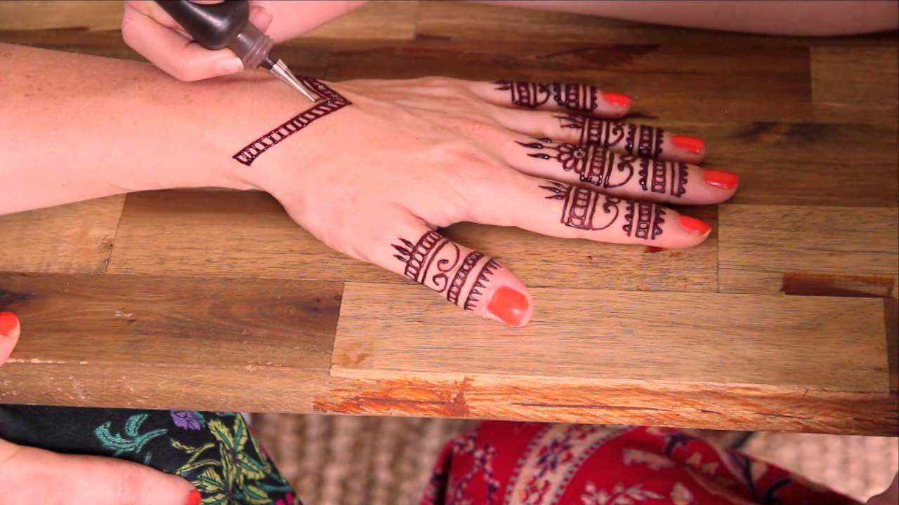 Henna Tattoo by Gypsy & The Theif's Sharni Rose - YouTube