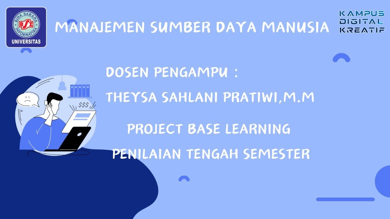 TUGAS PROJECT BASE LEARNING - MANAJEMEN SUMBER DAYA MANUSIA - YouTube