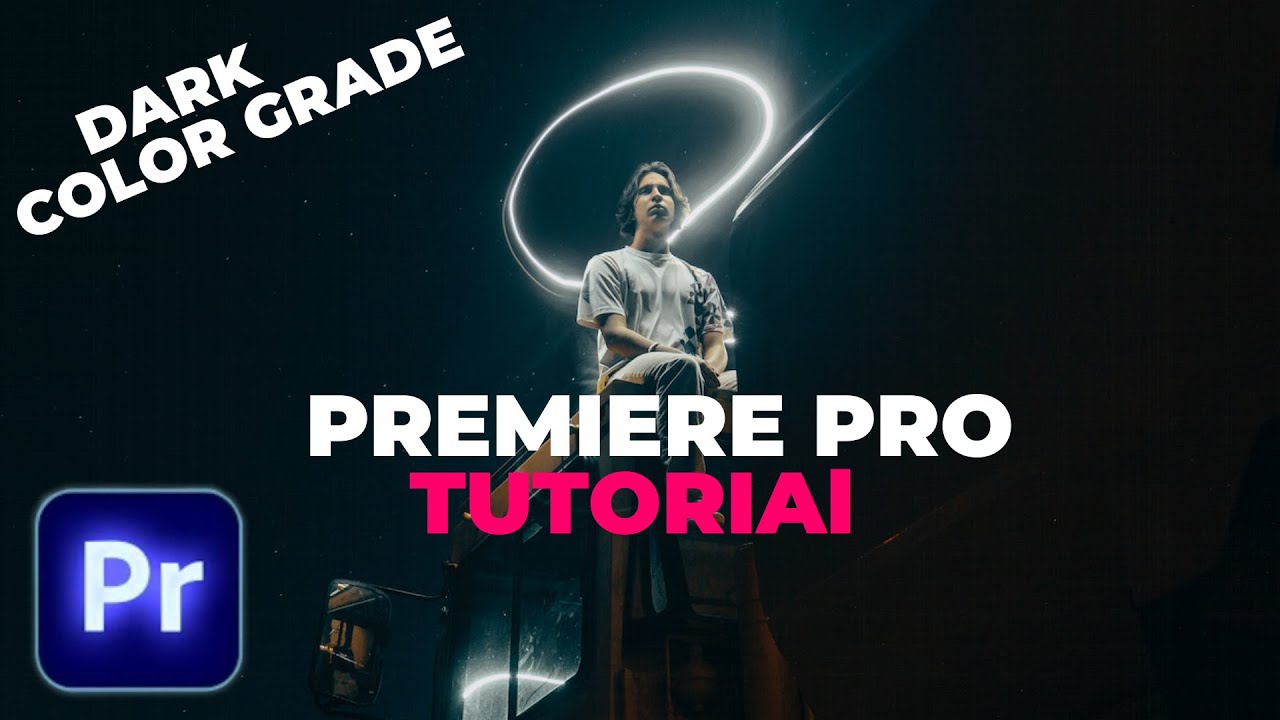 Dark and Moody Color Grade In Premiere Pro Tutorial - YouTube