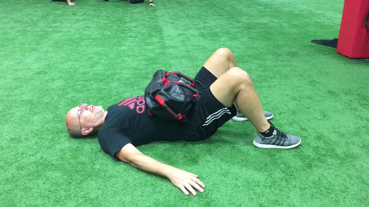 Core Training- Sandbag Breathing - YouTube
