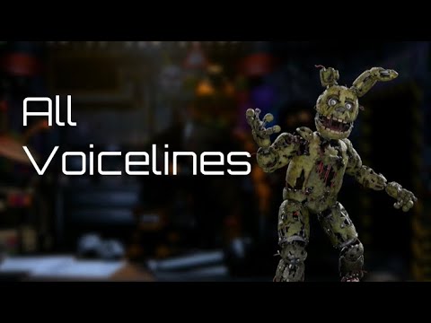 Springtrap All Voicelines (with subtitles) - YouTube