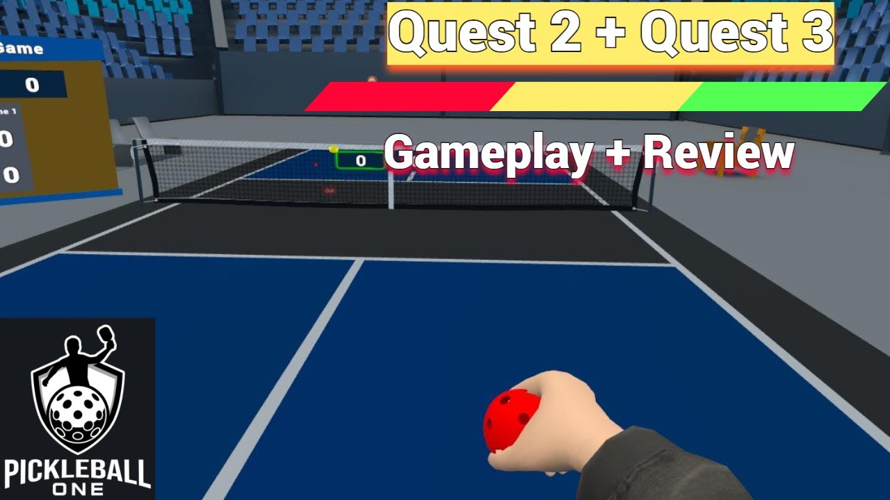 Pickleball One Quest 2 / 3 Gameplay + Review - Another Fun Sports Game ...