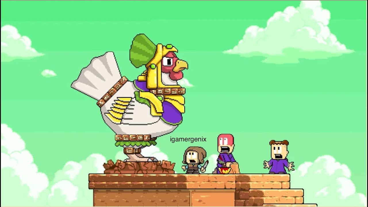 Dan the Man | Chicken God Event | Cult's Cave | No Damage - YouTube