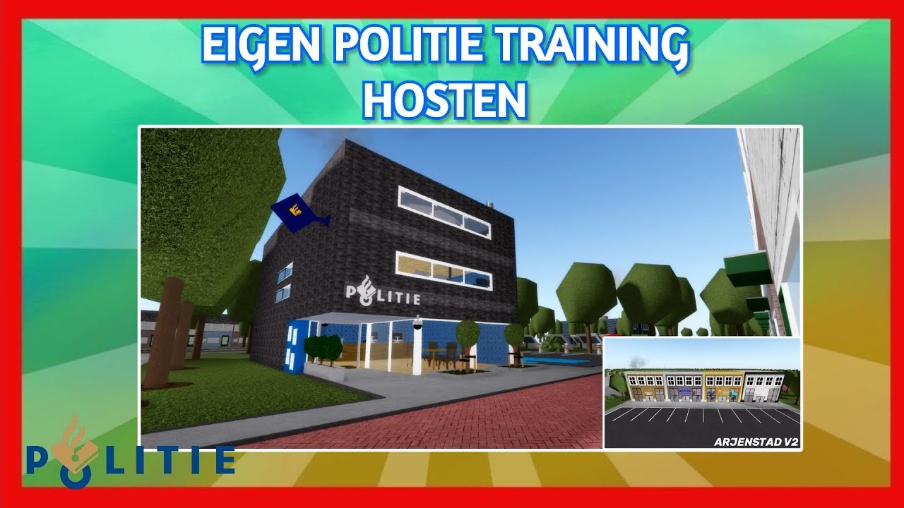🔴LIVE | Eigen Politie Training Hosten | Roblox | ArjenStad V2 - YouTube