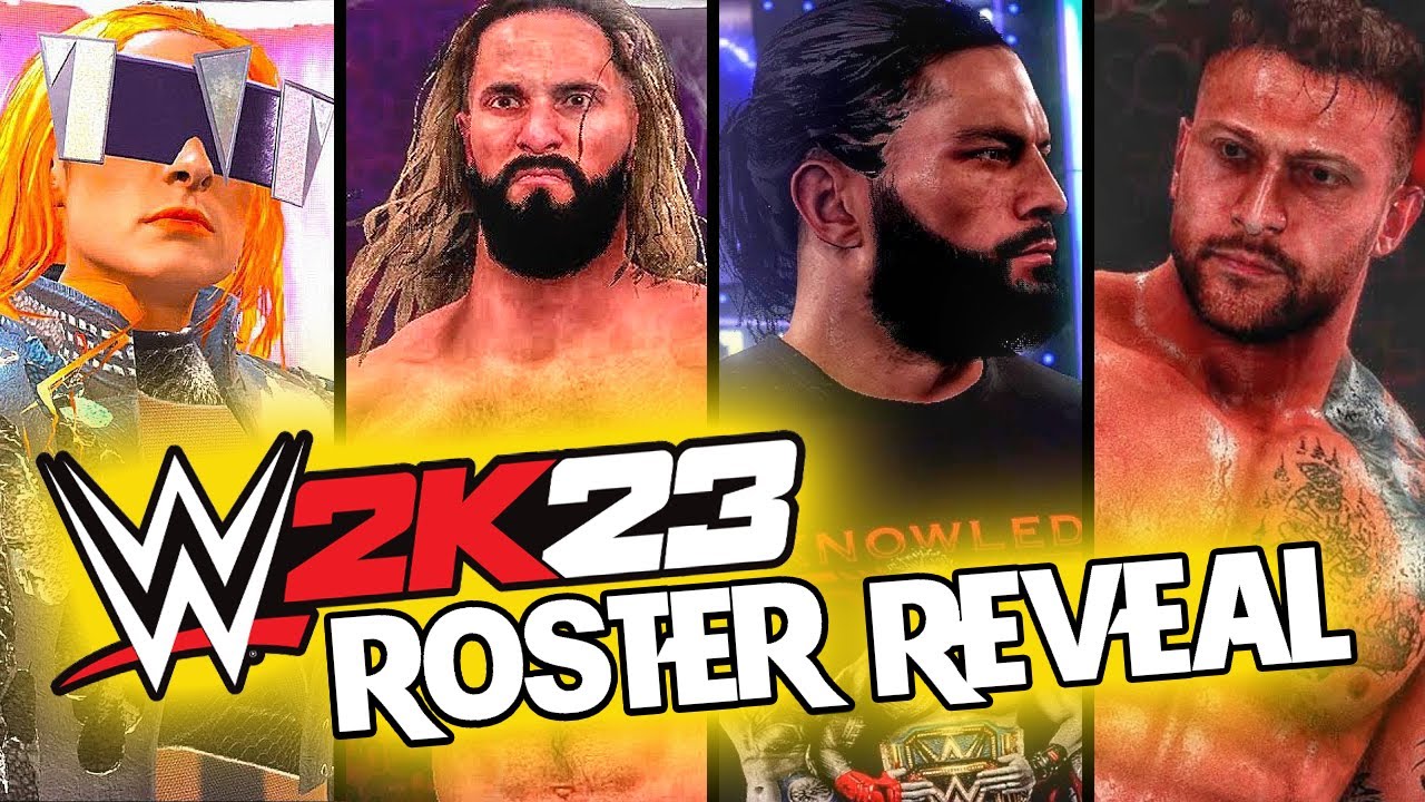 WWE 2K23 Roster Reveal | 200+ Superstars | Raw, Smackdown, NXT 2.0 ...
