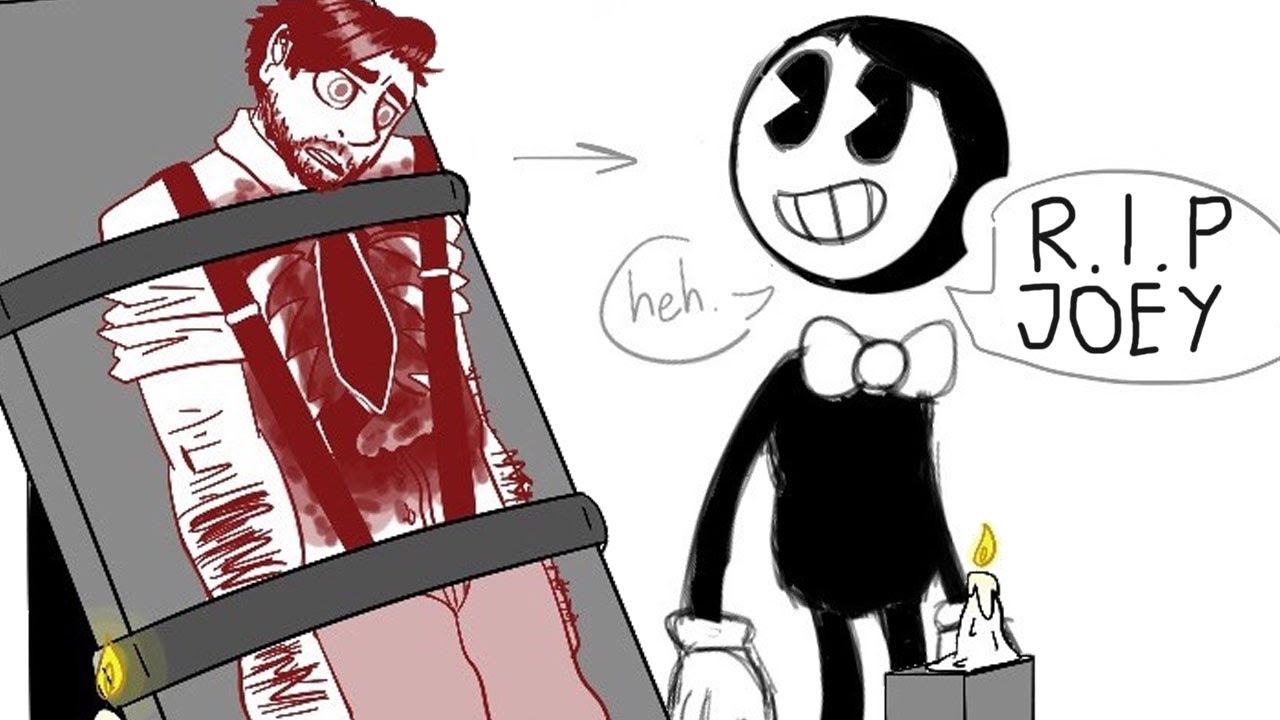 JOEY Bendy And The Ink Machine Comic Dub Compilation #66 [BATIM Ink ...