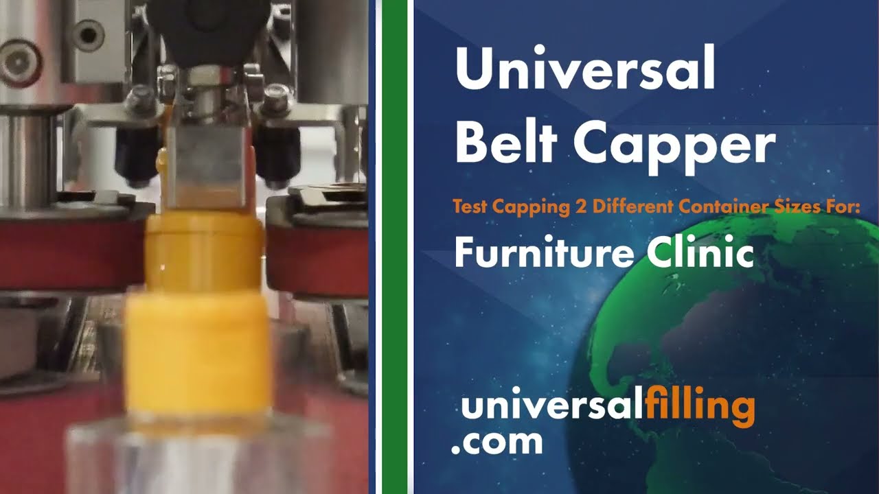 Belt Capper with Bottle Change - YouTube