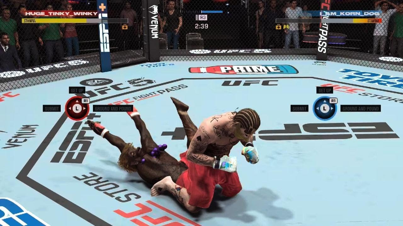 My UFC fighter is POSSESSED - YouTube