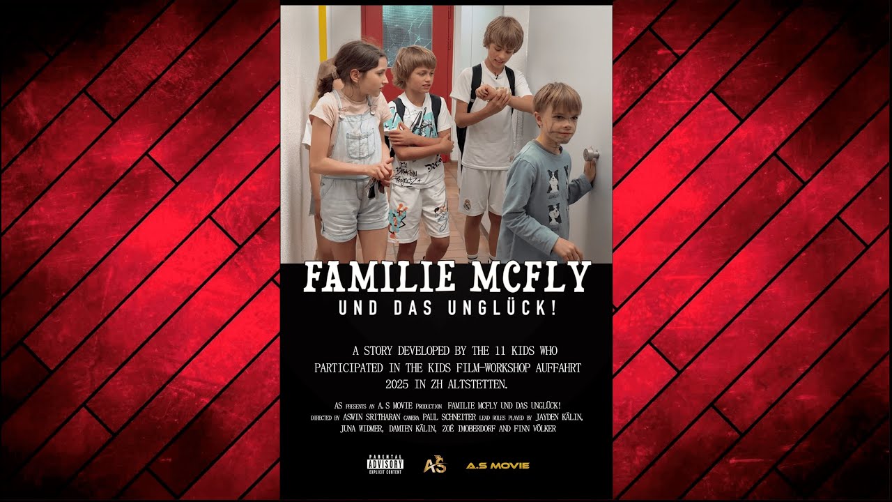 FAMILIE MCFLY - UND DAS UNGLÜCK! [4K] Kurzfilm | Kids Film-Workshop ...