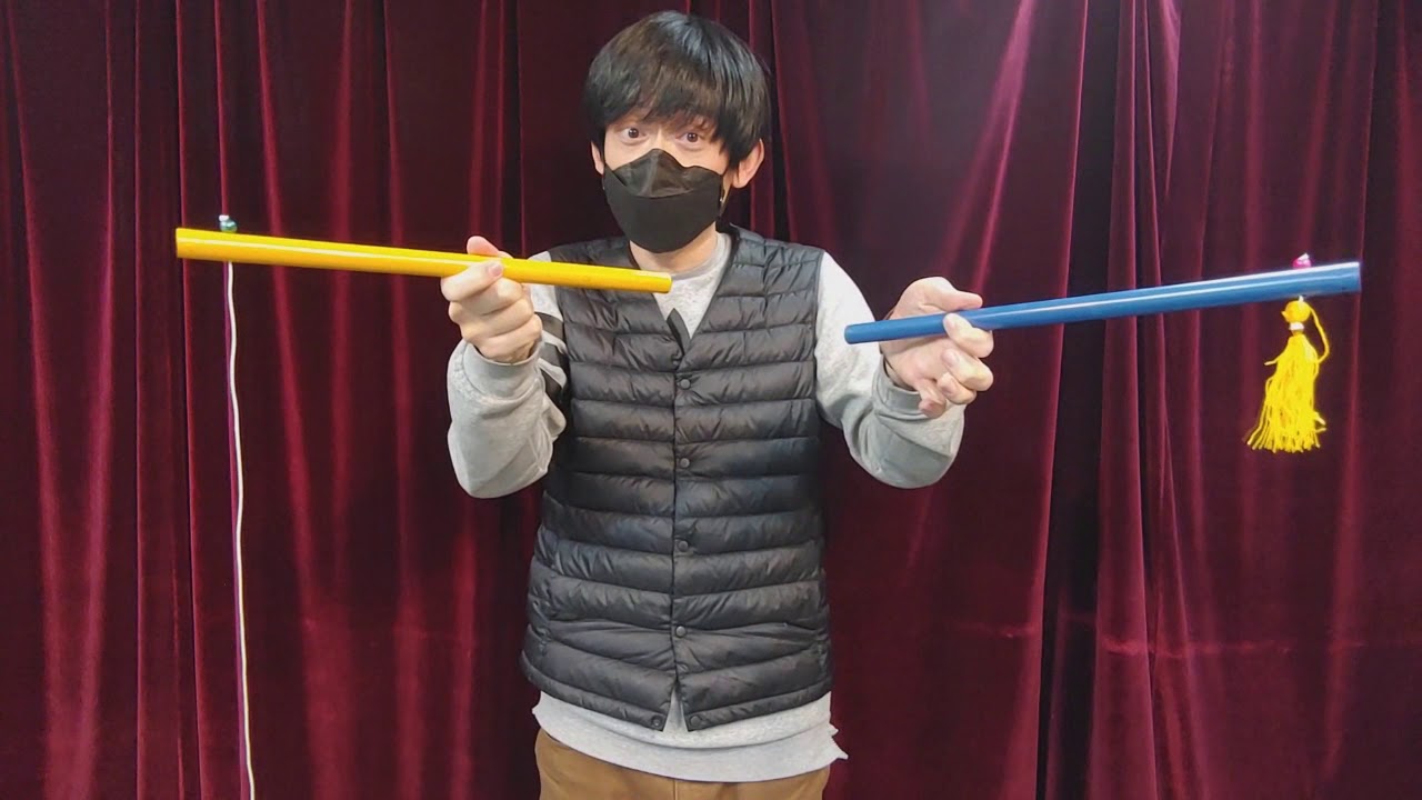 Color Sticks(chinese sticks stage size) by Jim Jayes - YouTube