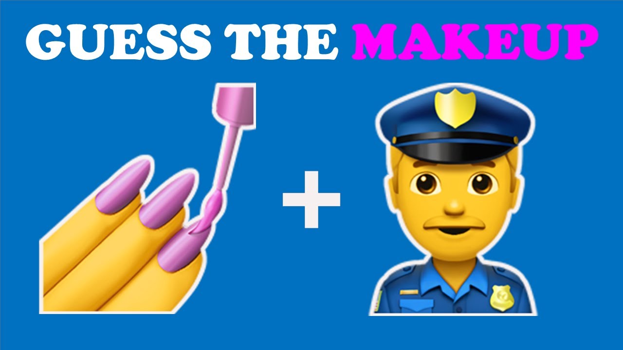 Guess The Makeup by Emoji. Emoji Quiz - YouTube