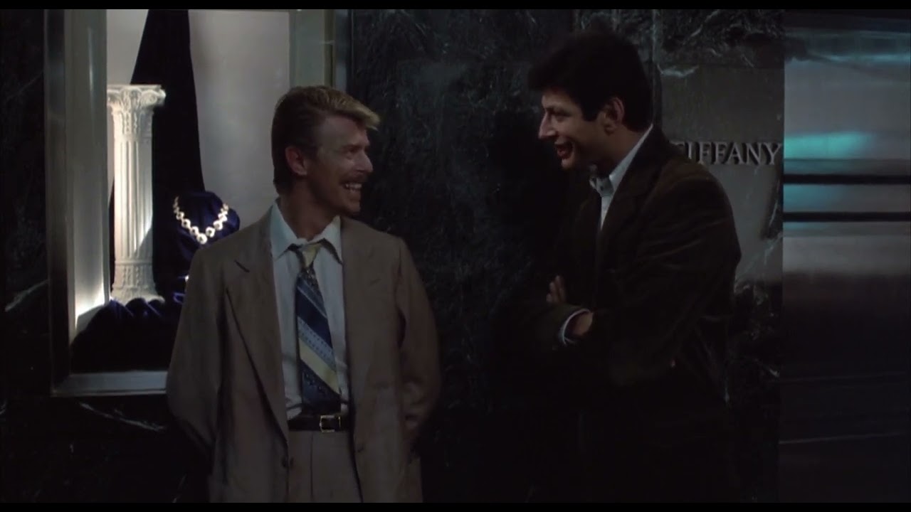 David Bowie & Jeff Goldblum - Into The Night (1985) HD - YouTube