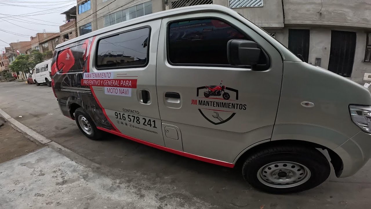 changan NEW SUPER VAN RUTEANDO EN LIMA - YouTube