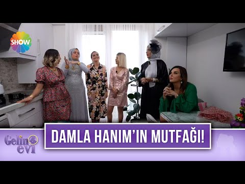 Damla Hanım'ın geniş ferah mutfağı! | Gelin Evi 776. Bölüm