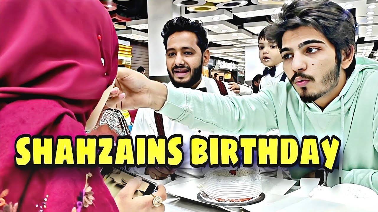A DAY With Family Shazain's birthday celebration @frfstyle - YouTube