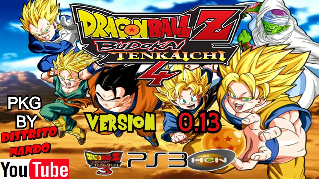 PS3 HEN / NUEVA ISO BT4 v0.13 BETA XIII / DragonBall Z Budokai ...