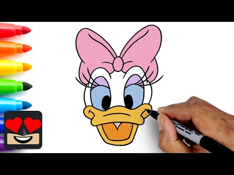 How To Draw Daisy Duck