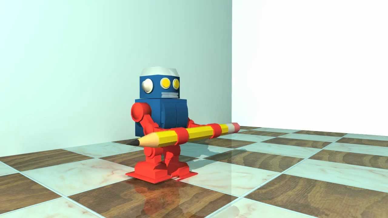 unfinished toy robot - YouTube