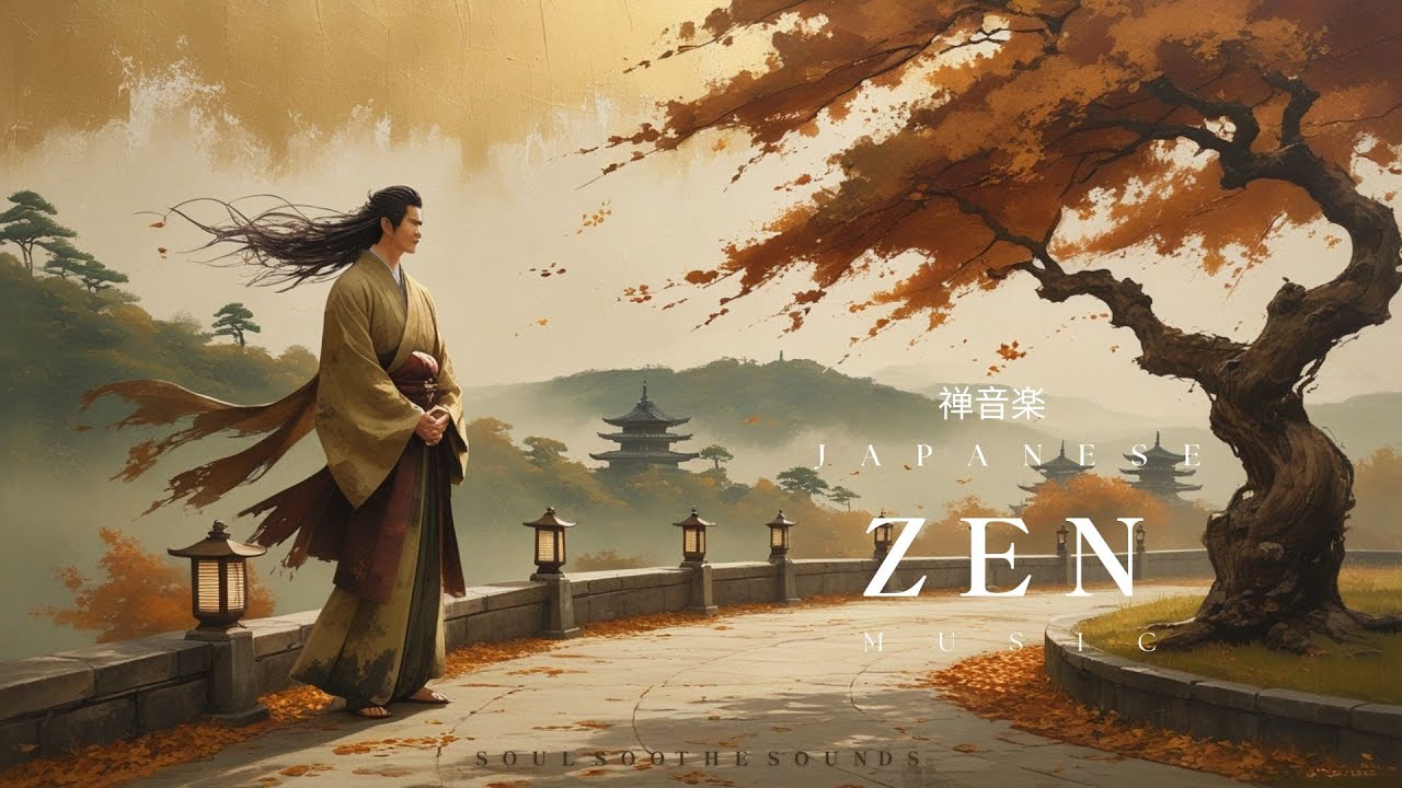 Japanese Zen Music – Flute Sounds for Relaxing, Healing, Stress Relief ...