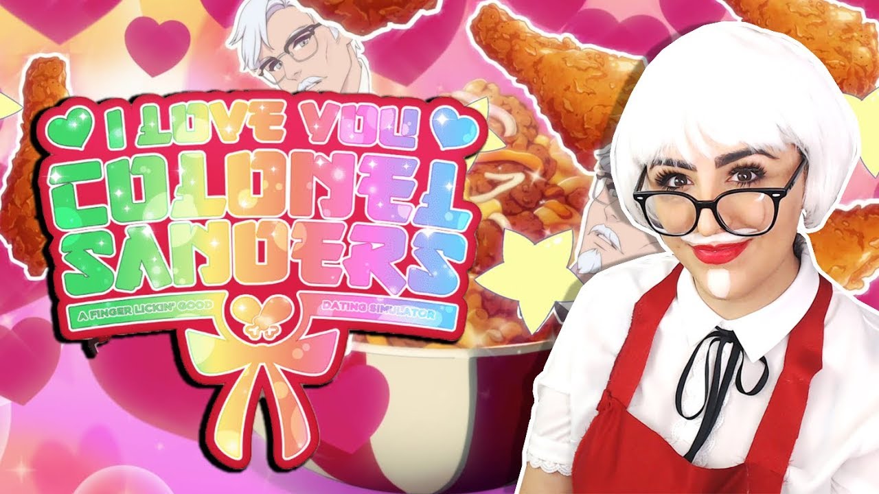 I LOVE YOU, COLONEL SANDERS! | LIVE STREAM | AND COLONEL COSPLAY - YouTube