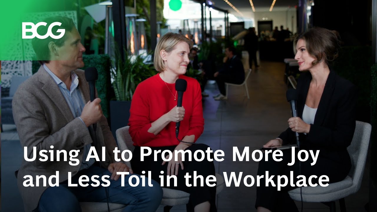 Using AI to Promote More Joy and Less Toil in the Workplace - YouTube