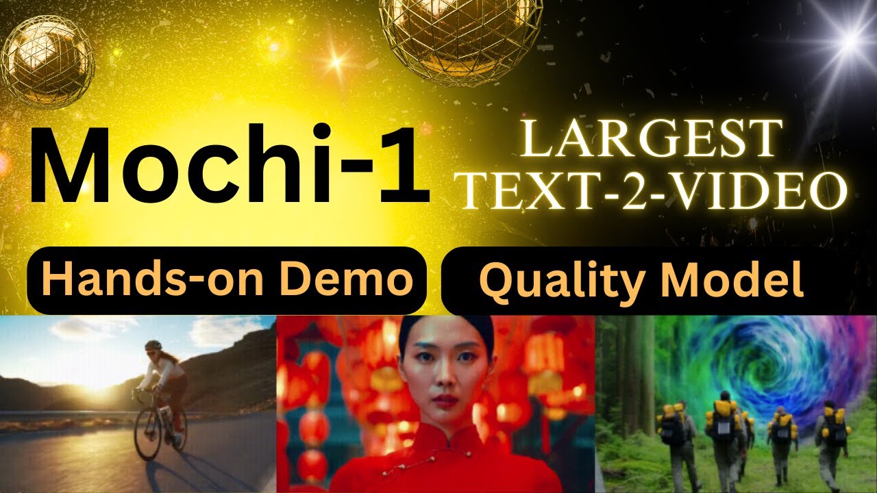 Mochi 1 - Largest Text to Video Generation AI Model - Hands-on Demo ...