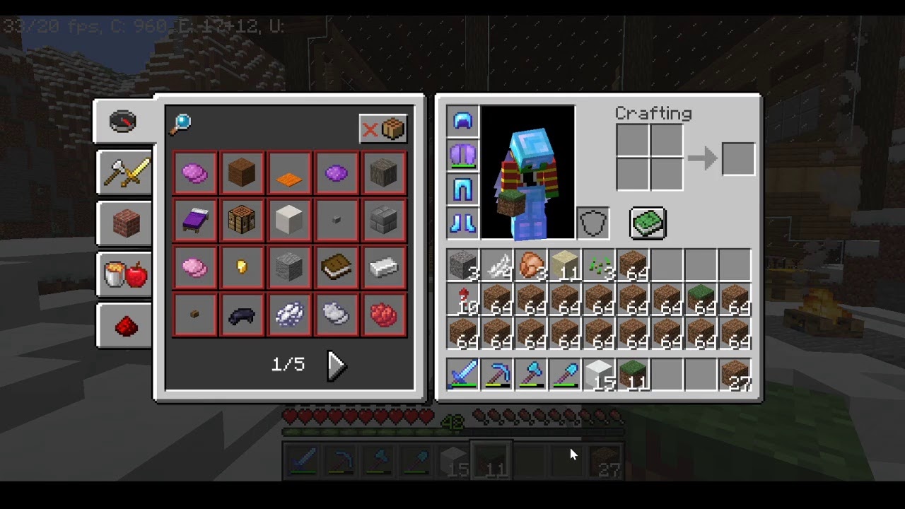 Minecraft Ski Resort - YouTube